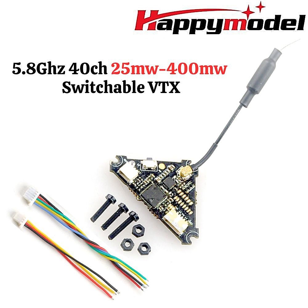 Happymodel 5.8Ghz 40ch 25mw-400mw Switchable VTX for Cine8 and ...