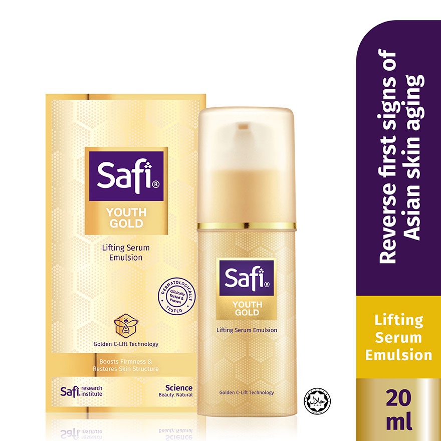 SAFI Youth Gold Serum Emulsion 20ML | Shopee Malaysia