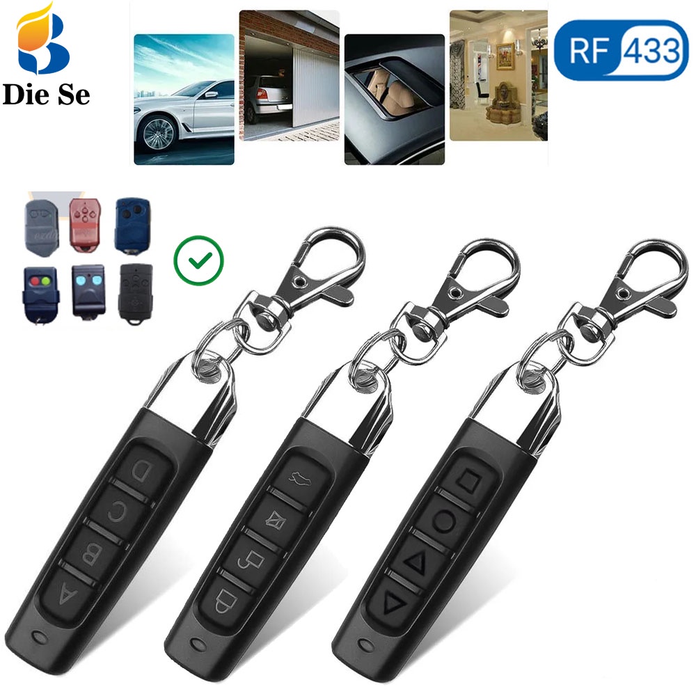 433MHz 4CH Universal Copy Clone Remote Control Duplicator Wireless ...