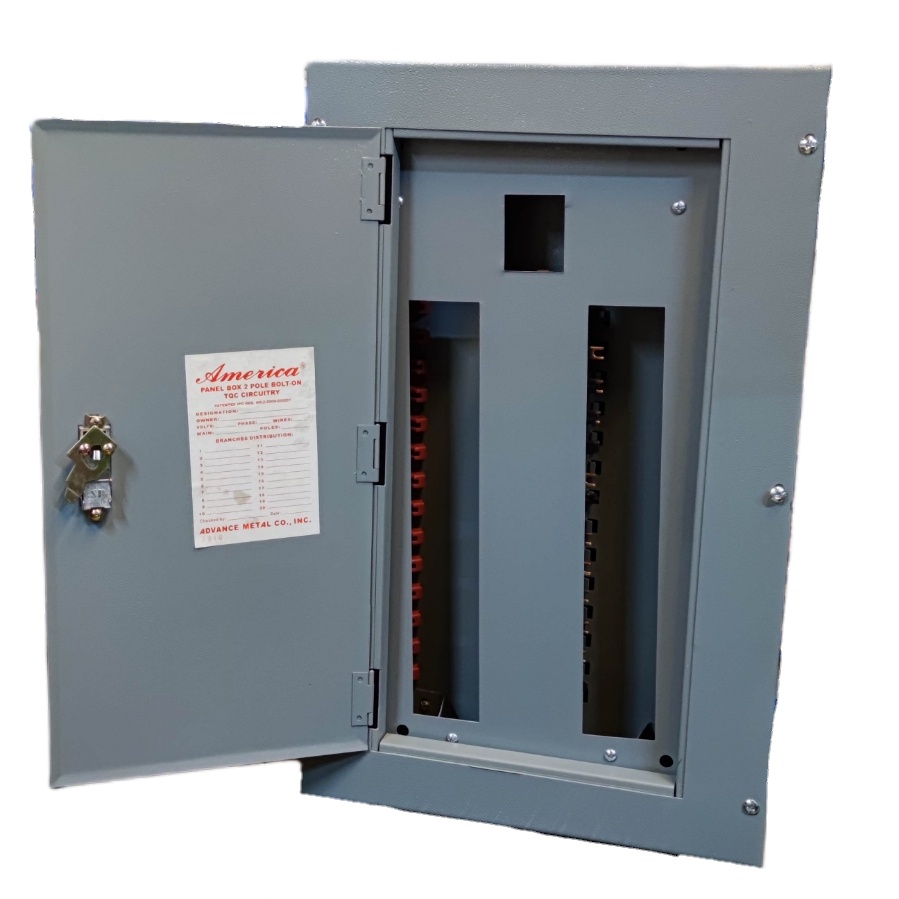 America Panel Board 2 Pole Bolt on TQC Center Main 14 Branches 2 Pole ...