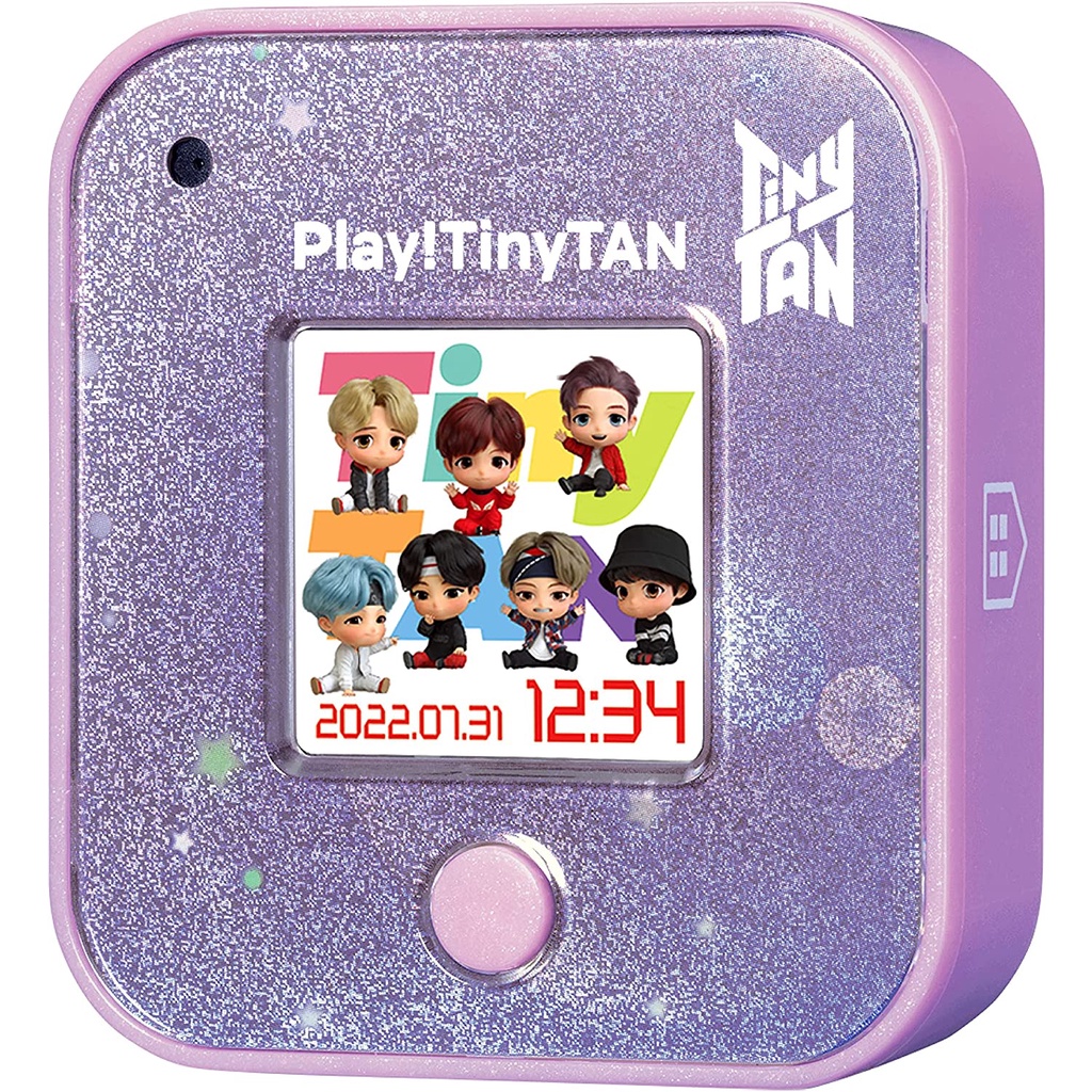 LAYAR Play! Tinytan BTS - Digital Clock With Mini Camera And Full Color ...