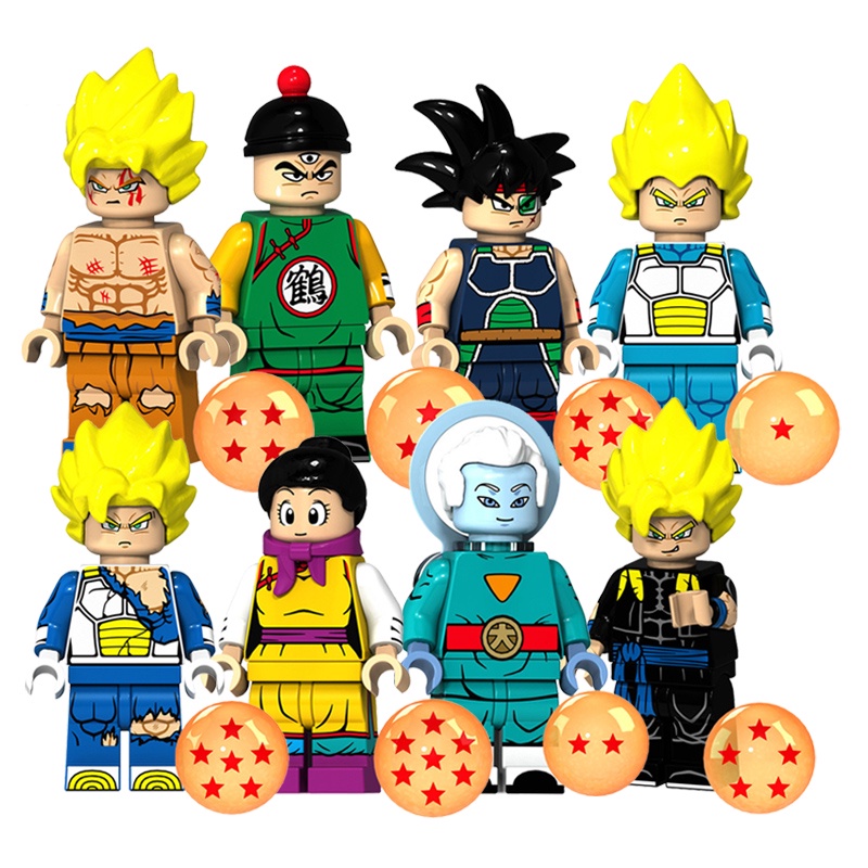 Mini Dragon Broli Son Goku Vegeta Gamma DBZ Ball Action Figure Building ...