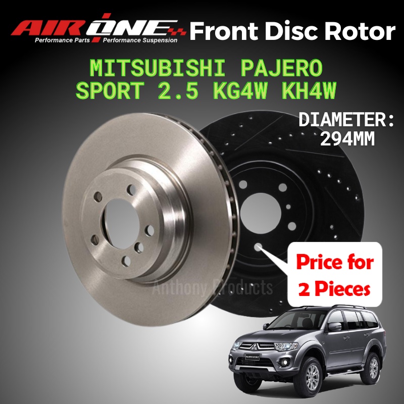 AIRONE Mitsubishi Pajero Sport (2008-2016) 2.5 KG4W KH4W Front OE Sport ...