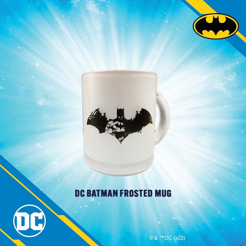 DC: Batman Frosted Glass Mug (Batman) | Shopee Malaysia