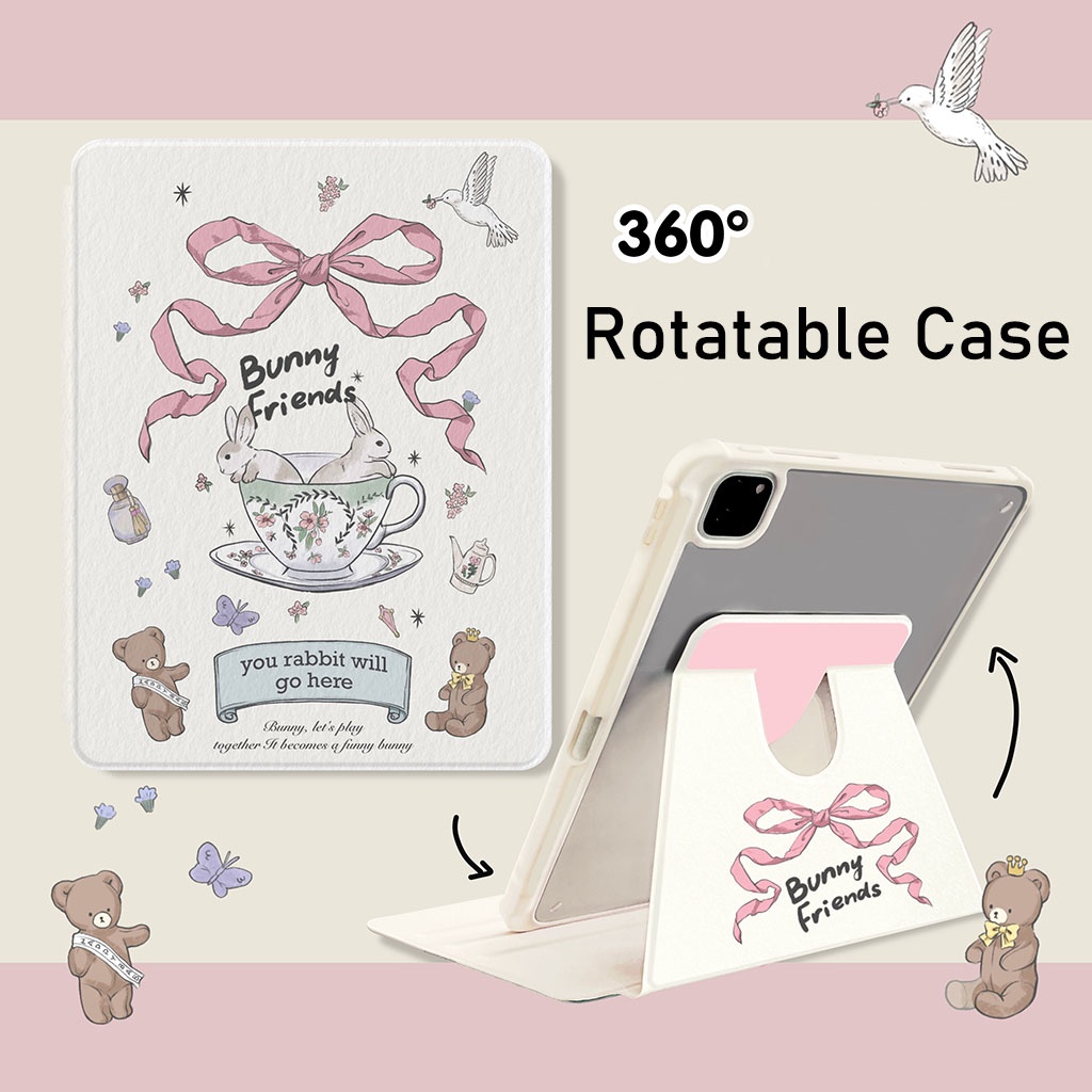 Casing Hard Acrylic Bow And Rabbit Case Compatible with Mini6 Mini7 ...