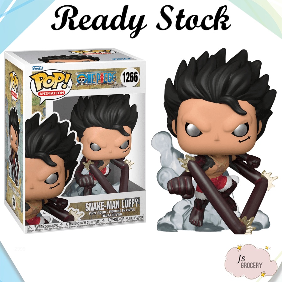 Funko Pop! One Piece #1266 - Snake-Man Luffy 100% Genuine | Shopee Malaysia