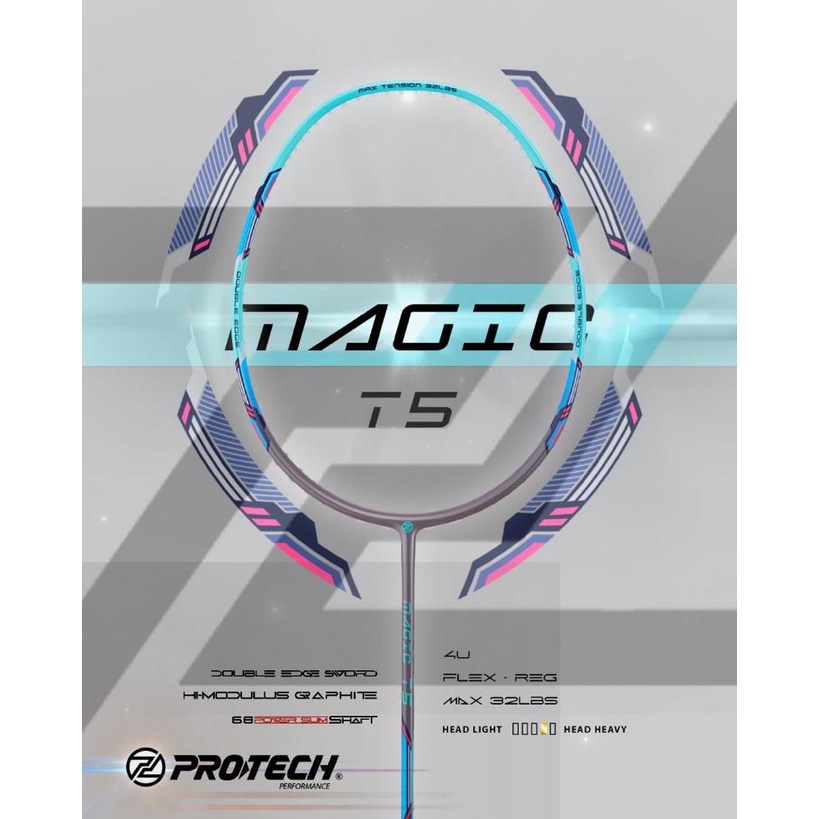 Protech MAGIC T1/T2/T3/T5/T10PLUS (MAX 32LBS)(FREE STRING+GRIP ...