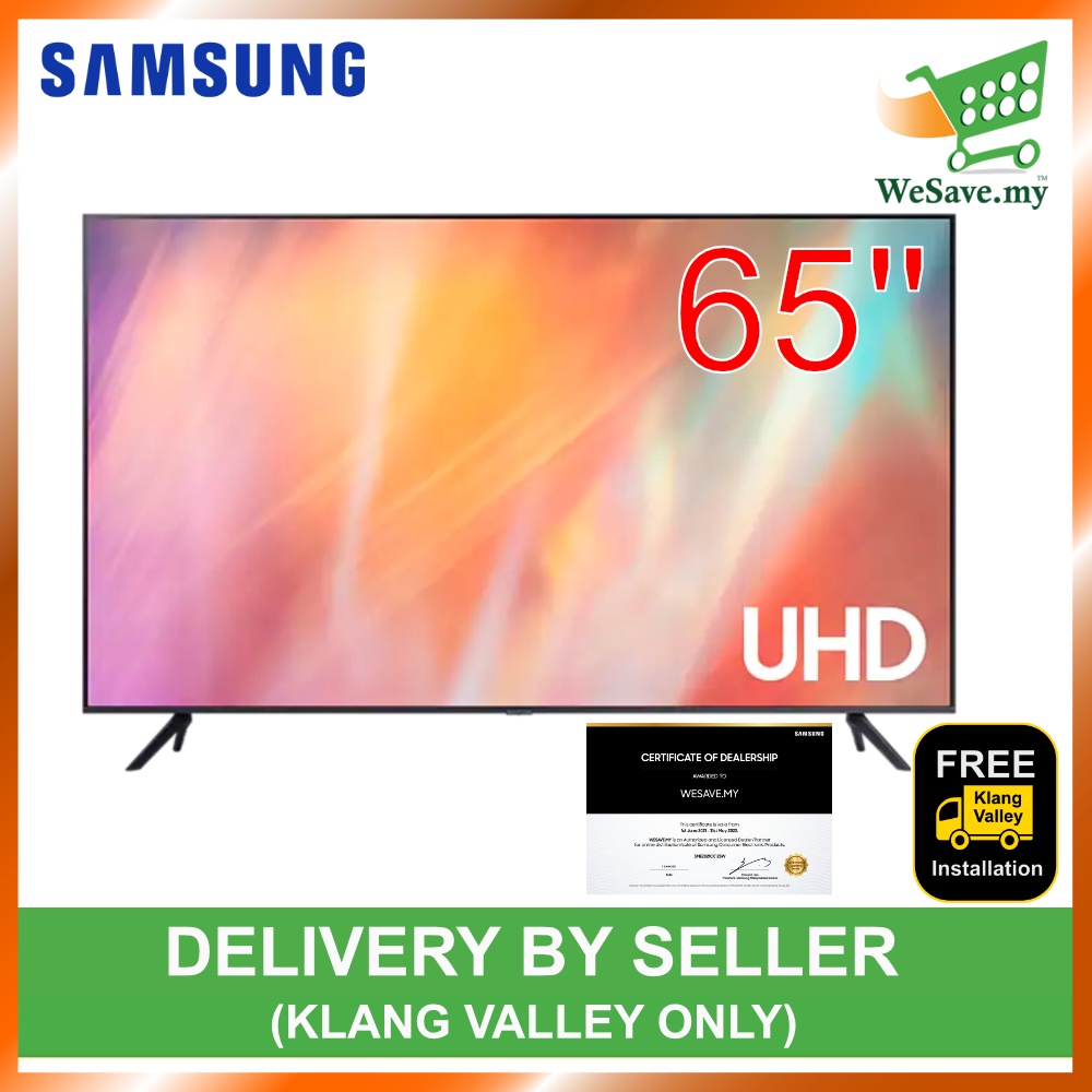 (FREE INSTALLATION within Klang Valley) Samsung UA65AU7000 65" Flat 4K ...