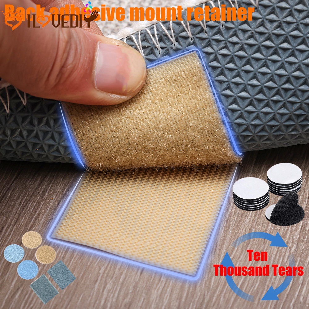 [ Featured ] Sofa Mat Car Foot Pad Fixing Sticker Strong Self-Adhesive ...
