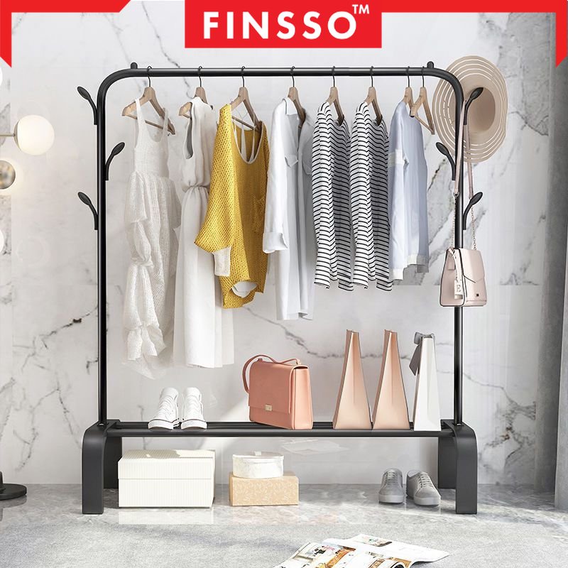 Finsso : ROSARIO Space Save Rak Baju Besi Ampaian Baju / Hanging Rack ...