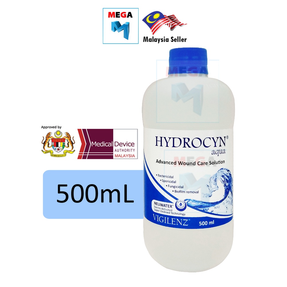 Hydrocyn Aqua Solution 500ml ( wound care / luka) | Shopee Malaysia