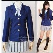 k-on cosplay costume k on kon cosplay costume blue school uniform japan ...