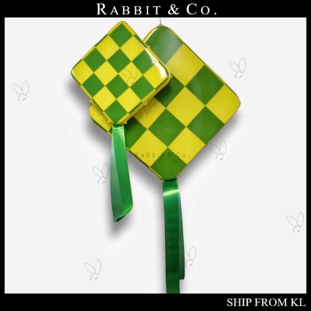 R&C 23cm LED Lampu Raya GIANT Ketupat Lampu Hissan Hari Raya Aidilfitri ...