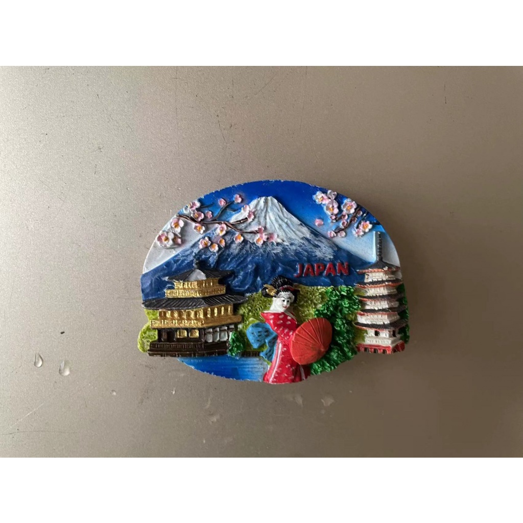 Refrigerator Magnet Japan Mount Fuji Tokyo Tourist Souvenir Collection ...