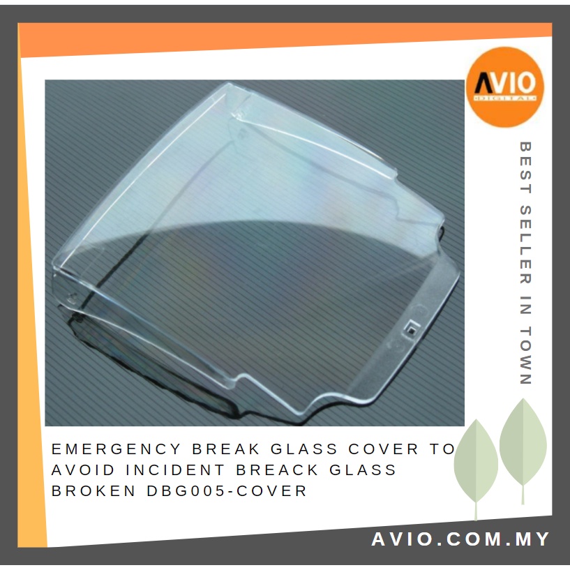 Emergency Break Glass Cover to Avoid Incident Break Glass Broken Door ...