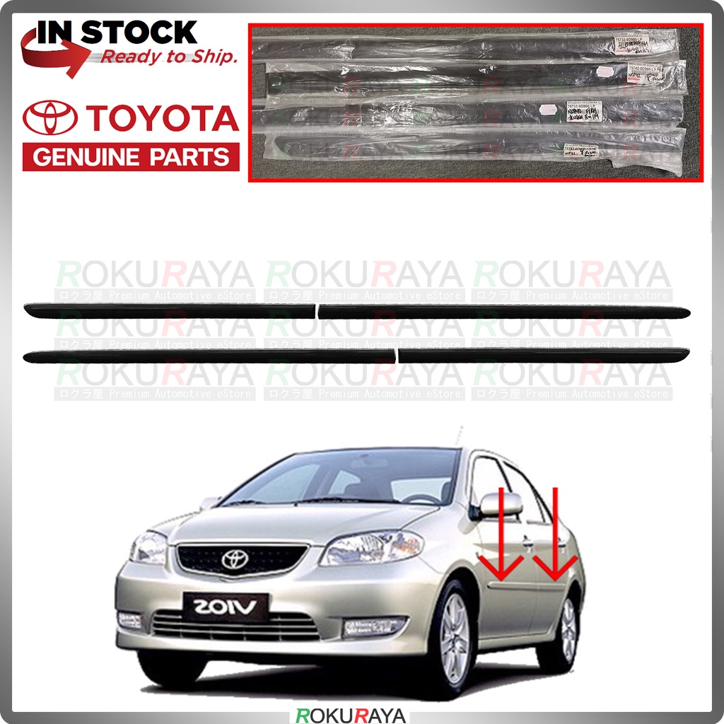 [ORIGINAL] Vios Orga NCP42 Genuine Original Side Door Moulding Garnish ...