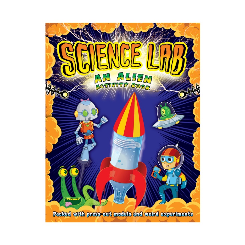 Science Lab Activity Book with Stickers & Press Outs For Kids To Learn ...