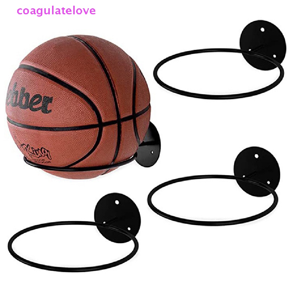 coagulatelove Multi-purpose Football Display Shelf Ball Holder Wall ...