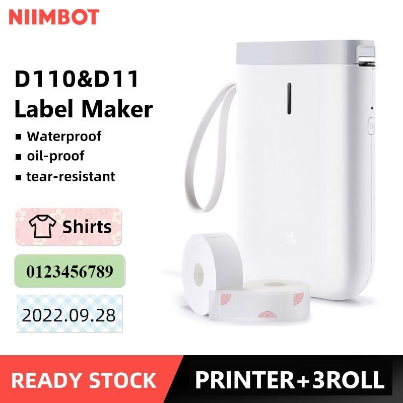 Nimbot D11/D110 Label Printer Portable Thermal Label Printer, For Office, Home, Shop Retail use ...