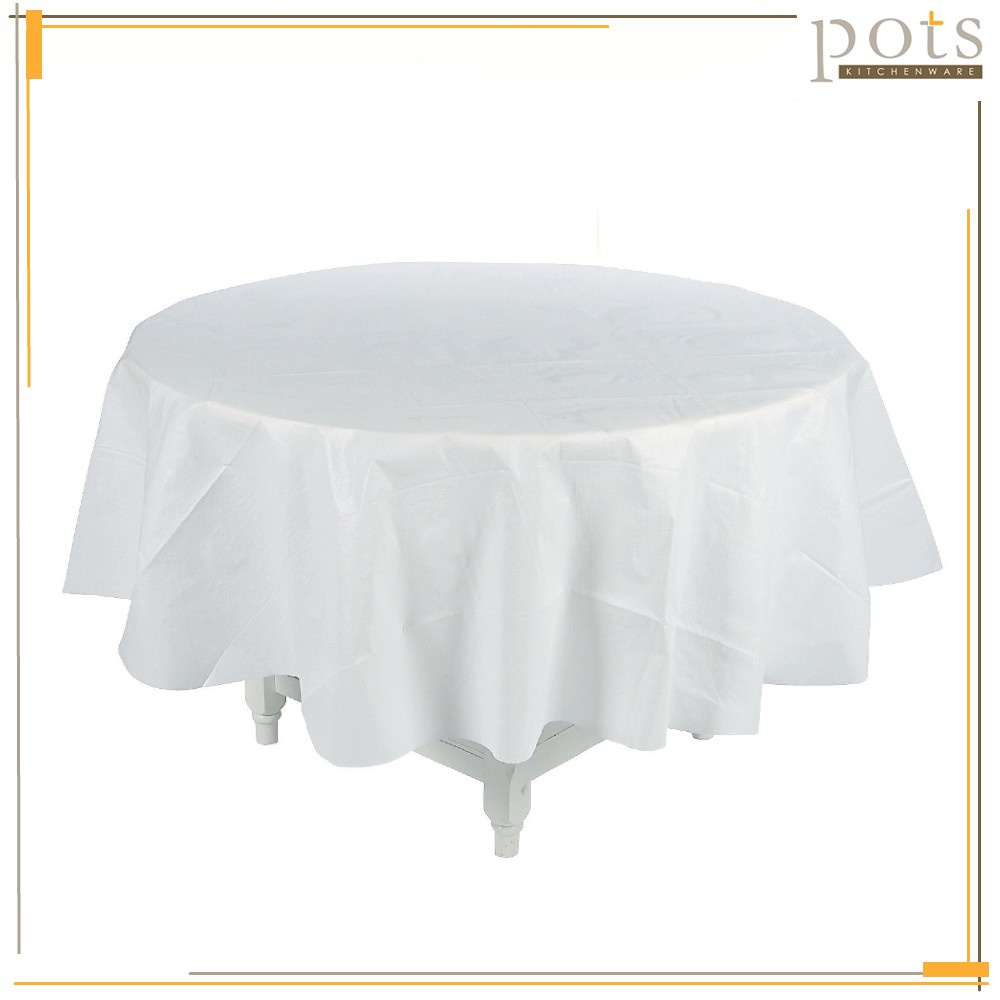 10pcs Disposable Waterproof Plastic Table Cloth Table Cover Alas Meja ...