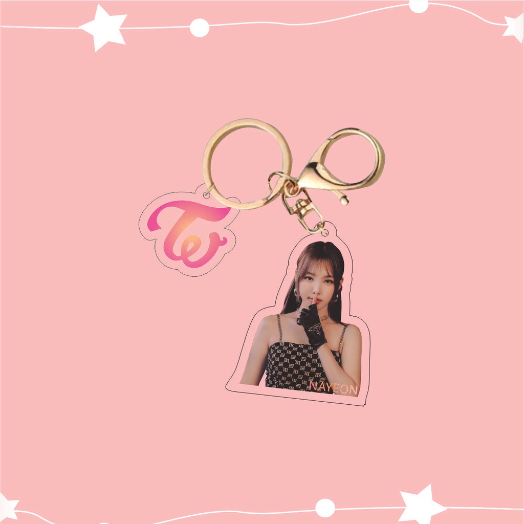 YYDS TWICE Acrylic Keychain Bag pendant Accessories IM NAYEON Yoo ...
