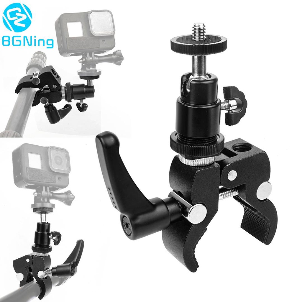 BGNing Super Clamp Mount with Mini Ball Head Tripod for SLR DSLR ...