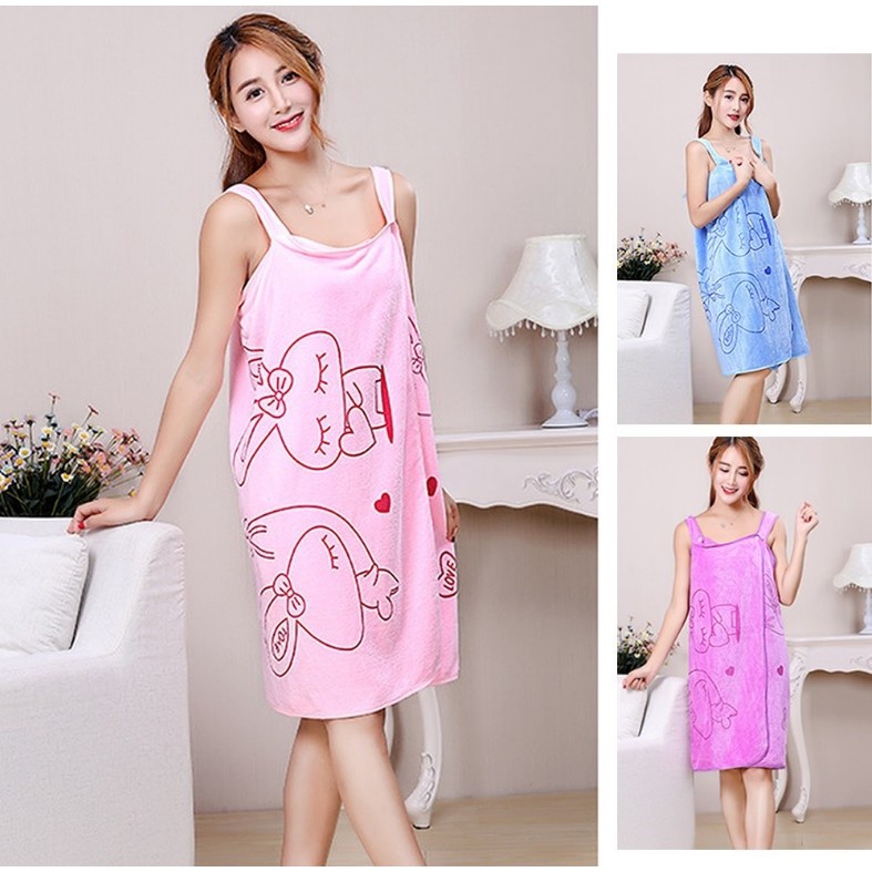 Microfiber Wearable Bath Towel Fast Drying Magic Towel Tuala Mandi