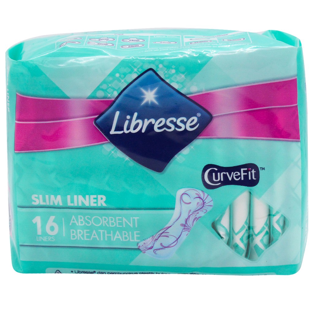 Libresse Slim Liner 15cm (16's) | Shopee Malaysia