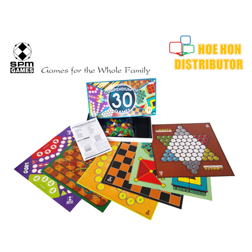 SPM Compendium of 30 Games SPM 23 (Ludo, Snakes, Ladders, Solitaire ...