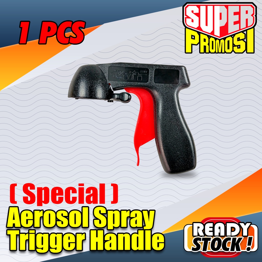 Paint Spray Gun Handle Protable Aikka Pemegang Semburan Spray Aerosol ...