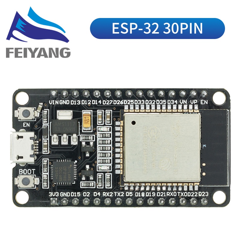 Development Board WiFi+Bluetooth ESP32 Ultra-Low Power Consumption Dual Core ESP-32 ESP-32S ESP ...