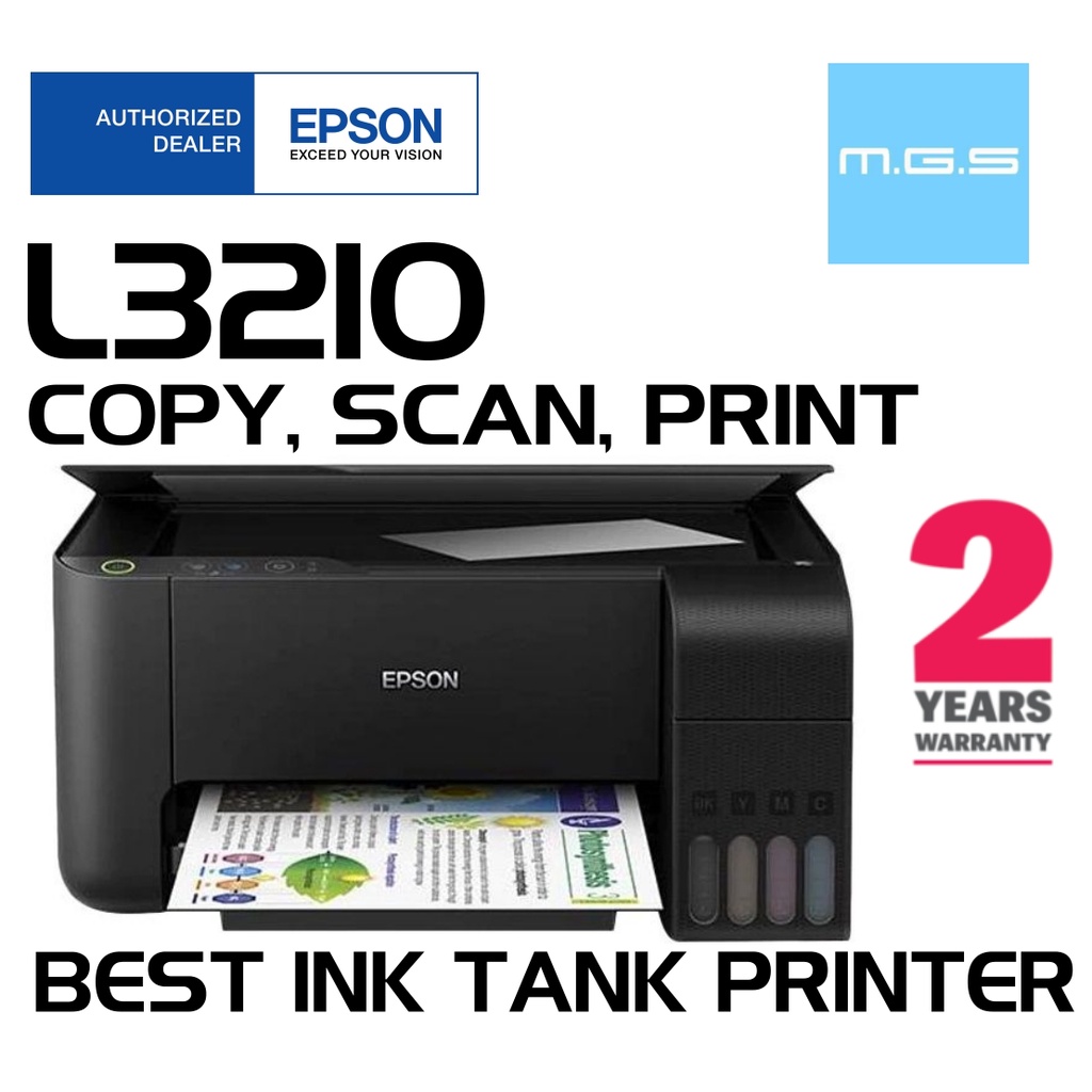 EPSON L3250 L3210 L3150 L121 L3110 L3150 M1120 INK TANK PRINTER E410 ...