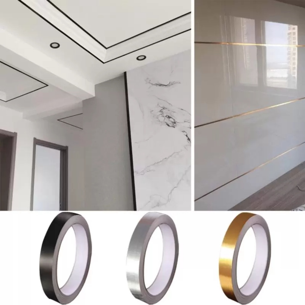 0.5/0.8/1/2cm/3cm*50M Home Decoration Tile Gap Tape self-adhesive tape ...
