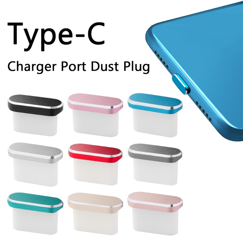 Aluminum Alloy Dust-proof Type-C Charging Port Dust Plugs / Type C ...