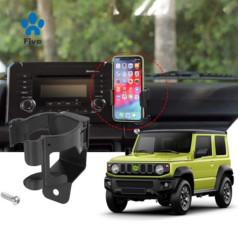 for Suzuki Jimny 2019-2021 JB74 JB64 Car Mount Phone Holder Multifunction Water Cup Drink Stand ...