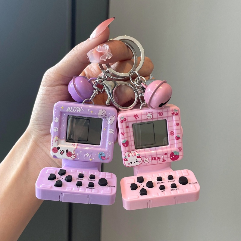 Handheld Mini Computer Tetris Game Keychain | Shopee Malaysia