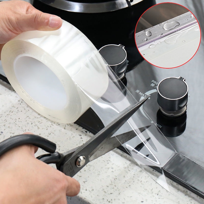 Kitchen Tape Sink Waterproof Strong Self-adhesive Basin Edge ...
