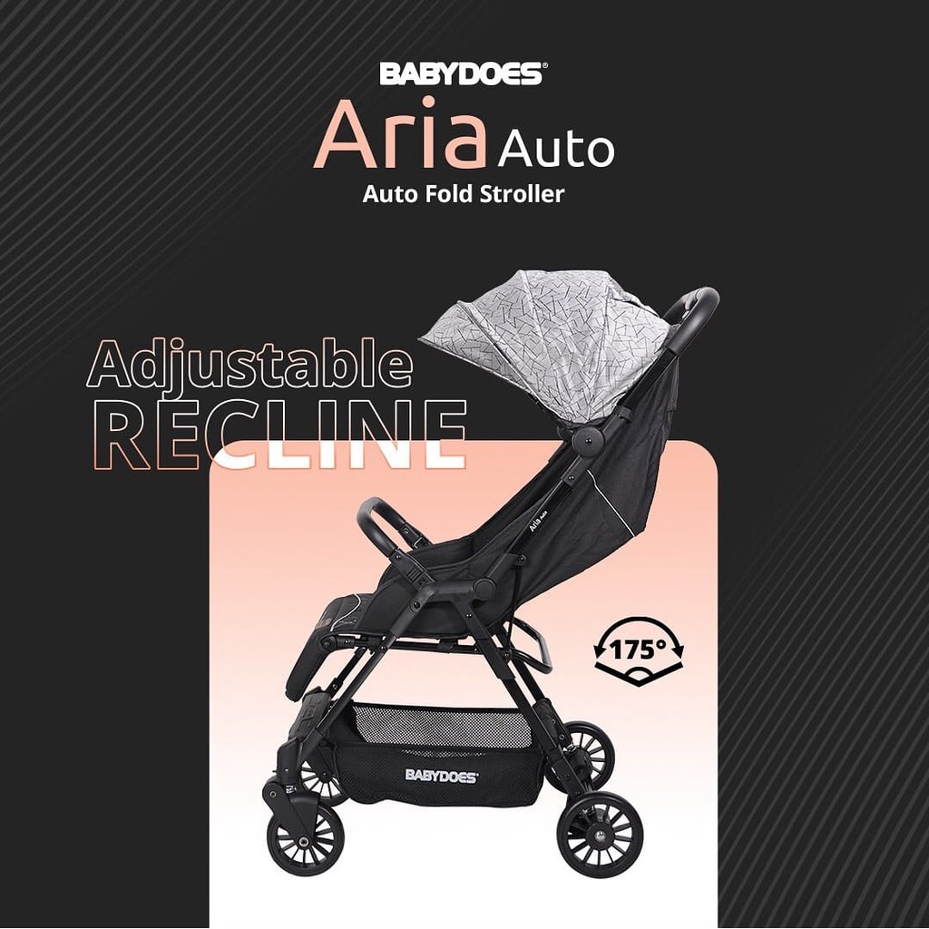 BabyDoes Aria Auto CH-KT 3602 Baby Stroller | Shopee Malaysia