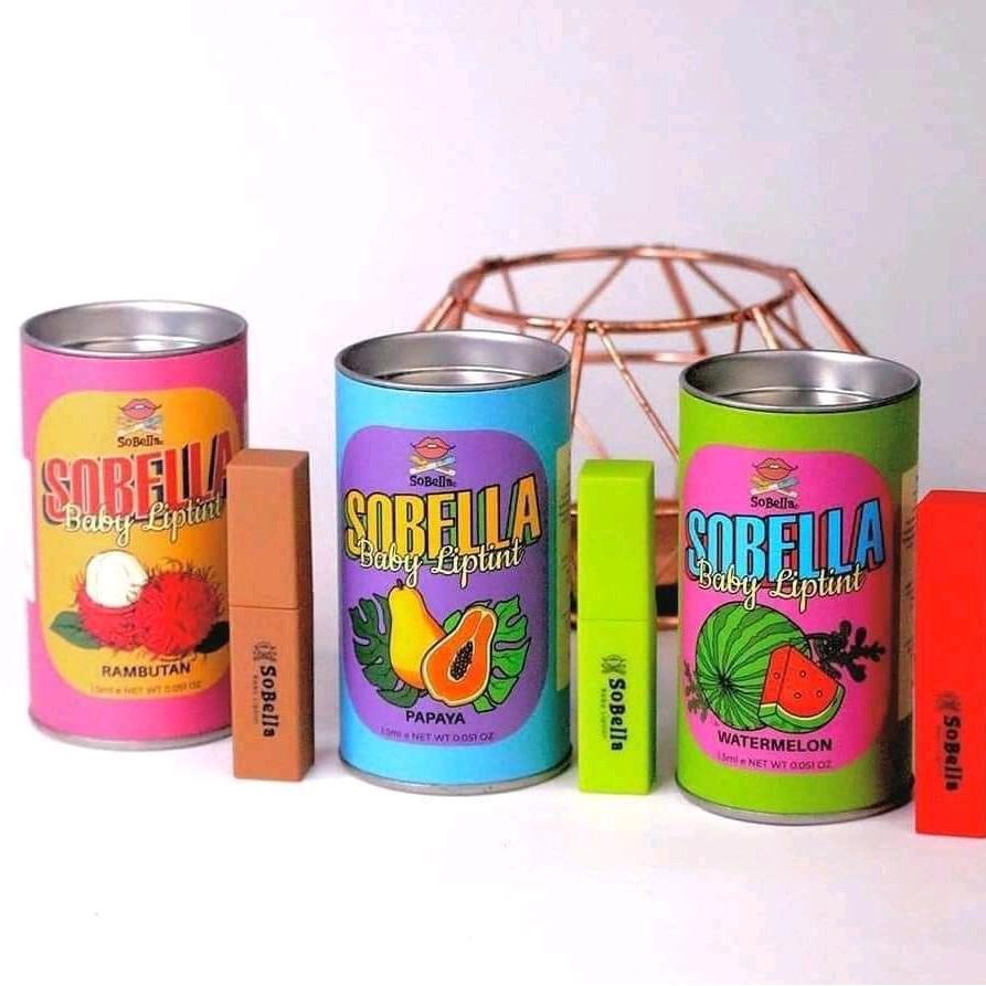 SOBELLA MINI LIPTINT FRUIT EDITION | Shopee Malaysia