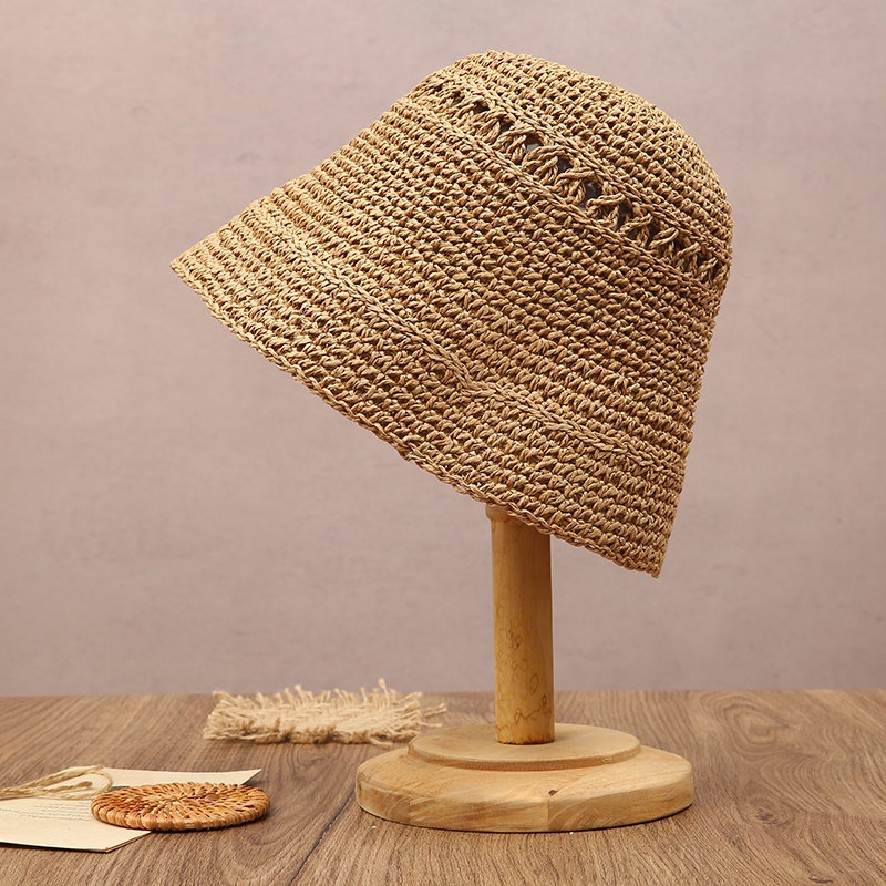 Japanese Niche Bell-Shaped Basin Hat Female Summer Abstinence Bucket ...