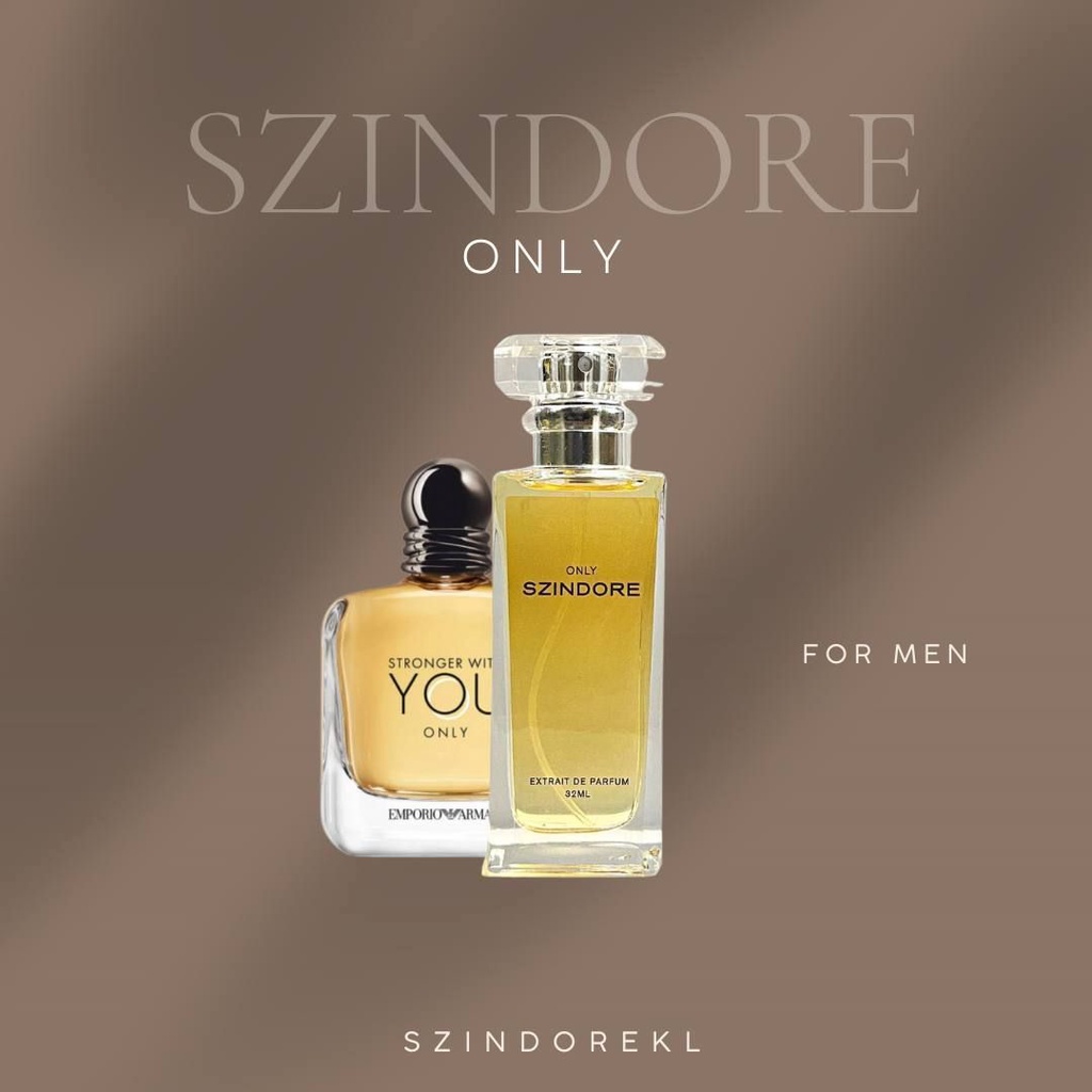 Szindore Only Extrait de Parfum for men | Shopee Malaysia