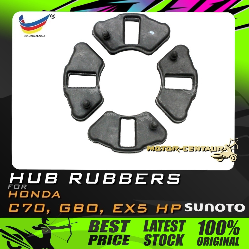 GETAH HUB SUNOTO HUB RUBBER DAMPER SET HONDA C70 / GBO / EX5 HIGH POWER | Shopee Malaysia