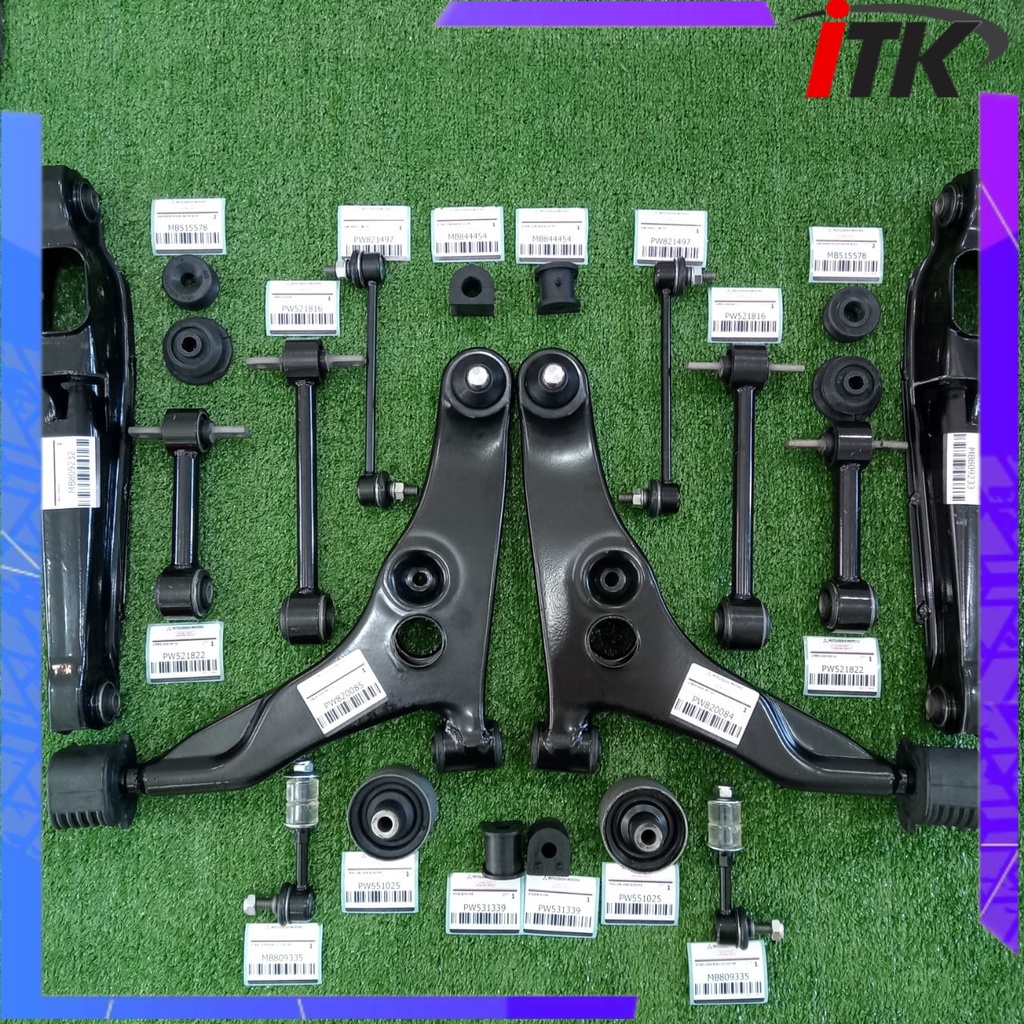 24 ITEM COMPLETE MITSUBISHI JAPAN FULL FRONT & REAR SET ARM - PROTON ...