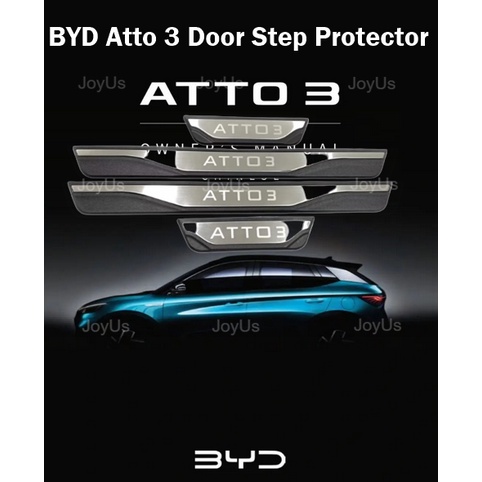 BYD Atto 3 Car Door Step Protector Atto 3 Door Step Cover | Shopee Malaysia