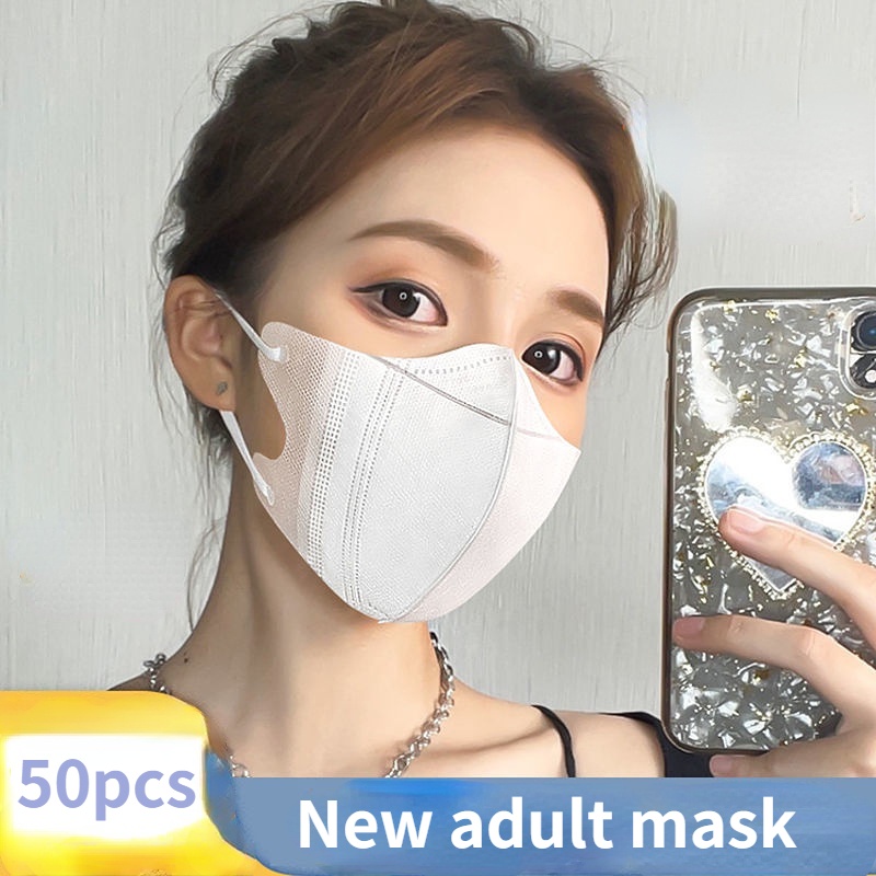 New Adult Mask 3D Three-dimensional Black and White Mask for Men and ...