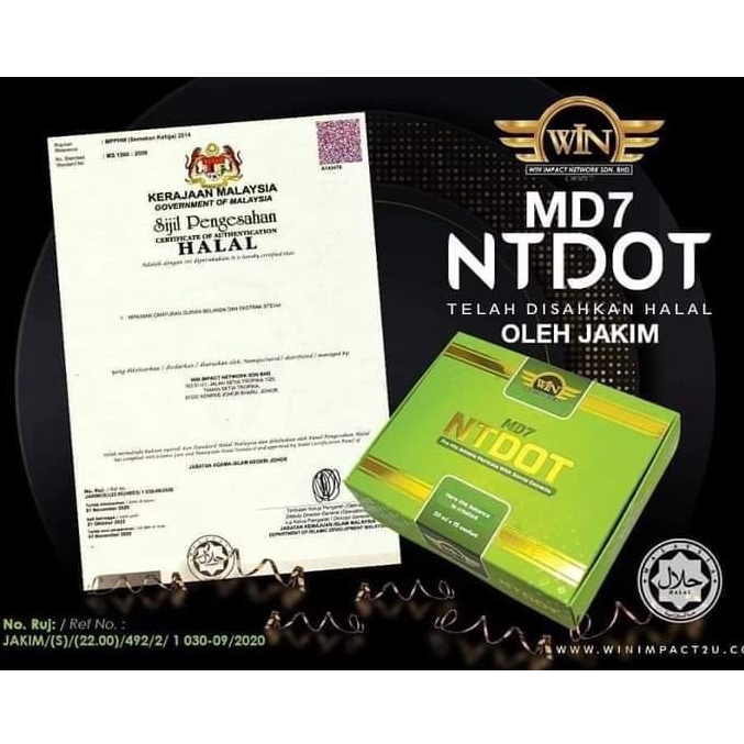MD7 NTDOT Minuman Botani Durian Belanda Kurma Madu Dengan Ekstrak ...