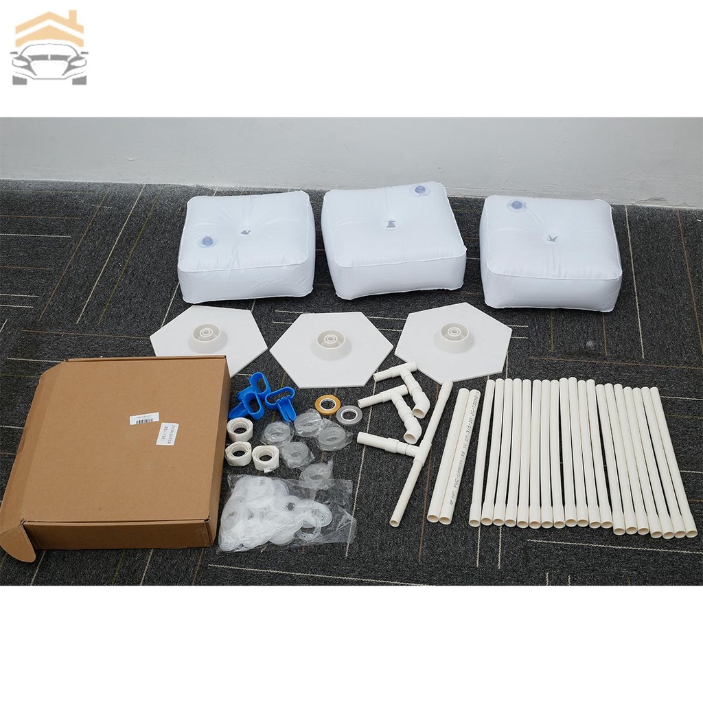 6.56FT Round Balloon Arch Stand Kit PVC Large Size Circle Balloon Arch ...