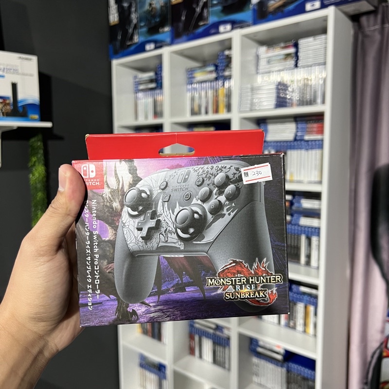 Original nintendo switch monster hunter sunbreak controller | Shopee ...