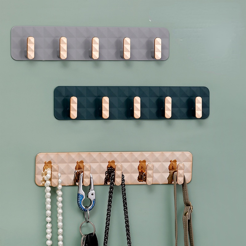 MOMO LIFE Waterproof Self-Adhesive Wall cangkuk untuk gantung kunci ...