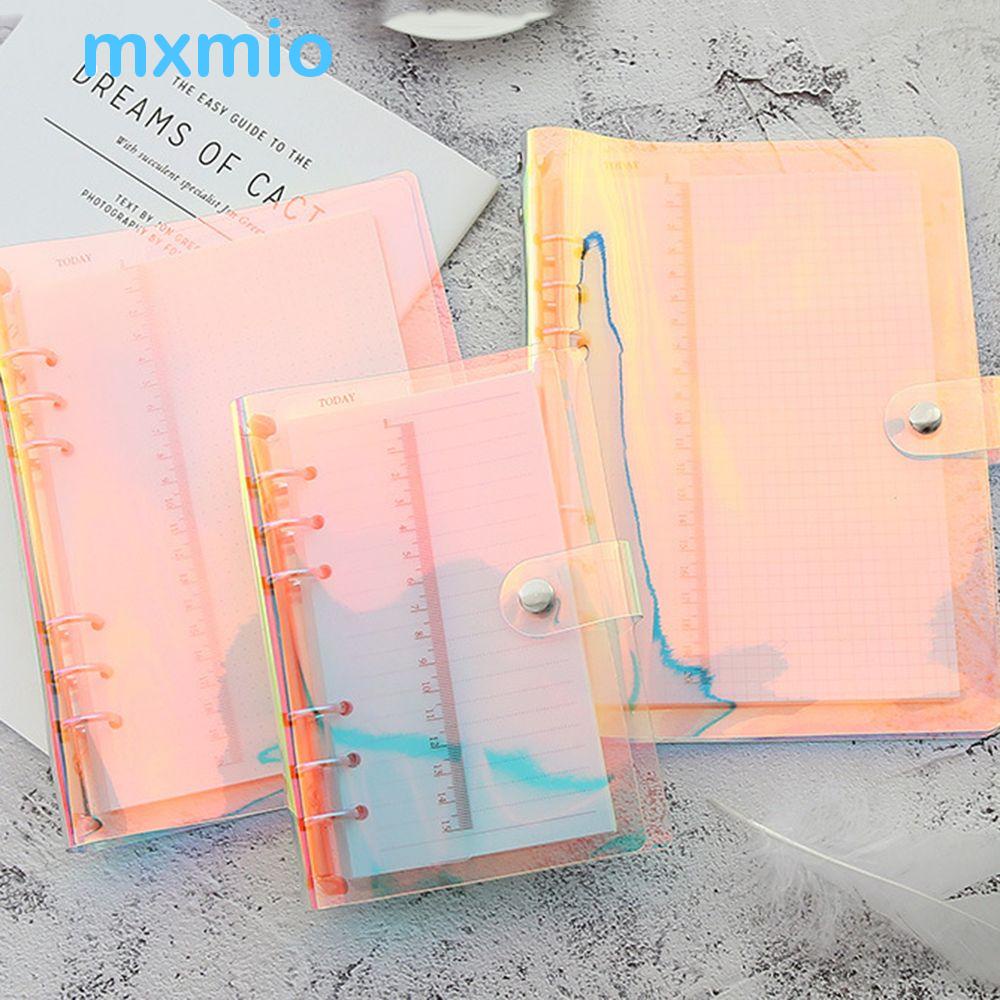 MXMIO PVC Notebook Cover Laser Refillable Soft Planner Binder File ...